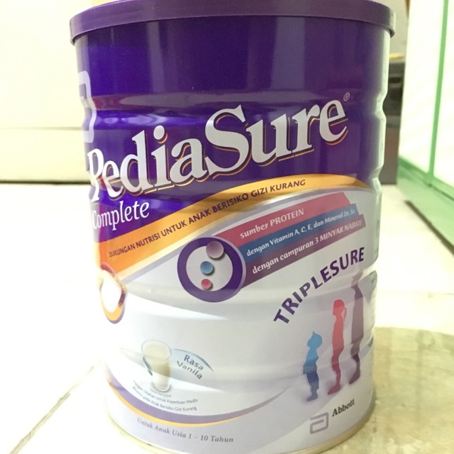 Jual Pediasure Complete Triplesure Vanilla 850g Indonesia|Shopee Indonesia