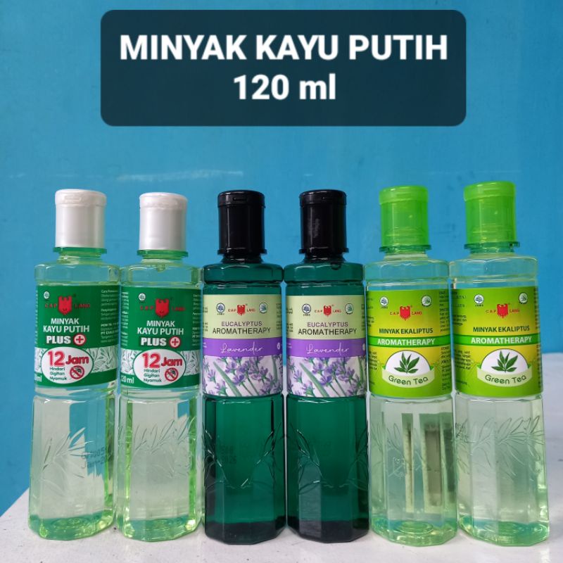 Jual CAPLANG Minyak Kayu Putih Plus/Lavender/Green Tea 120 ml | Shopee ...