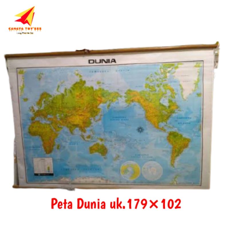 Jual Peta Dunia (Bingkai + gantung) | Shopee Indonesia