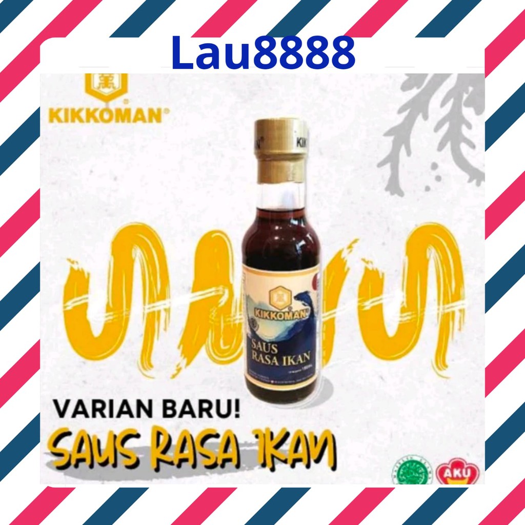 Jual KIKKOMAN FISH SAUCE - SAUS RASA IKAN HALAL 150 mL | Shopee Indonesia