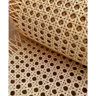 Jual Lembaran Anyaman Rotan / Webbing Rotan 50x150 Motif Bulat Mata ...