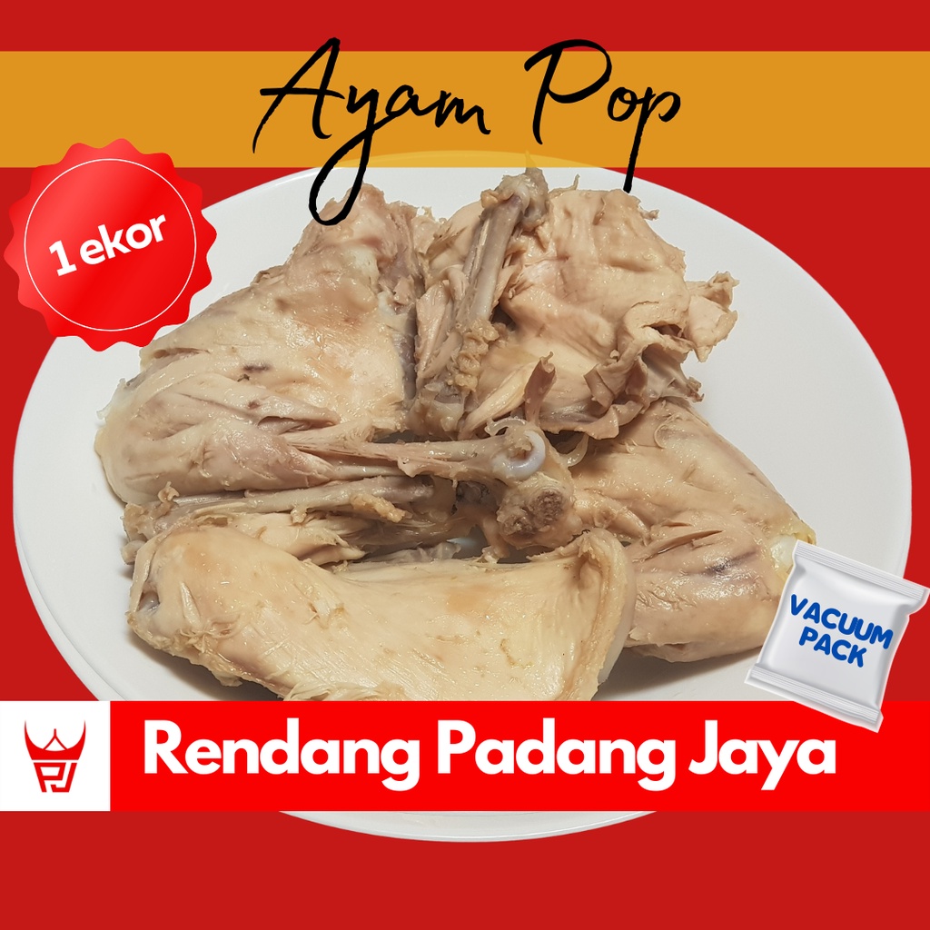 Jual Ayam Pop 1 Ekor Khas Padang Jaya | Shopee Indonesia