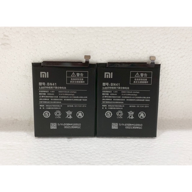 Jual BATERAI BATERE BATRE XIAOMI REDMI NOTE 4 BN41 BN 41 | Shopee Indonesia