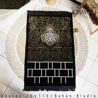 Jual SAJADAH TURKYE MOTIF KISWAH PREMIUM,SEJADAH HITAM MOTIF TERBARU ...