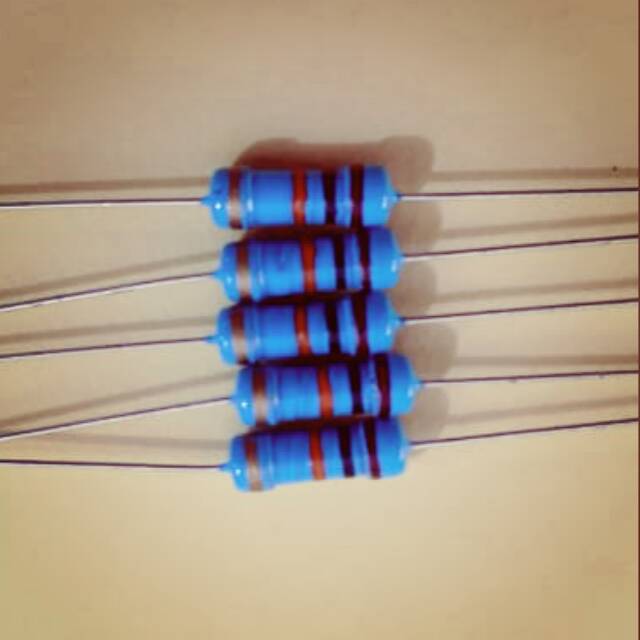 Jual Resistor 10K / 10.000 ohm 1/2 watt | Shopee Indonesia