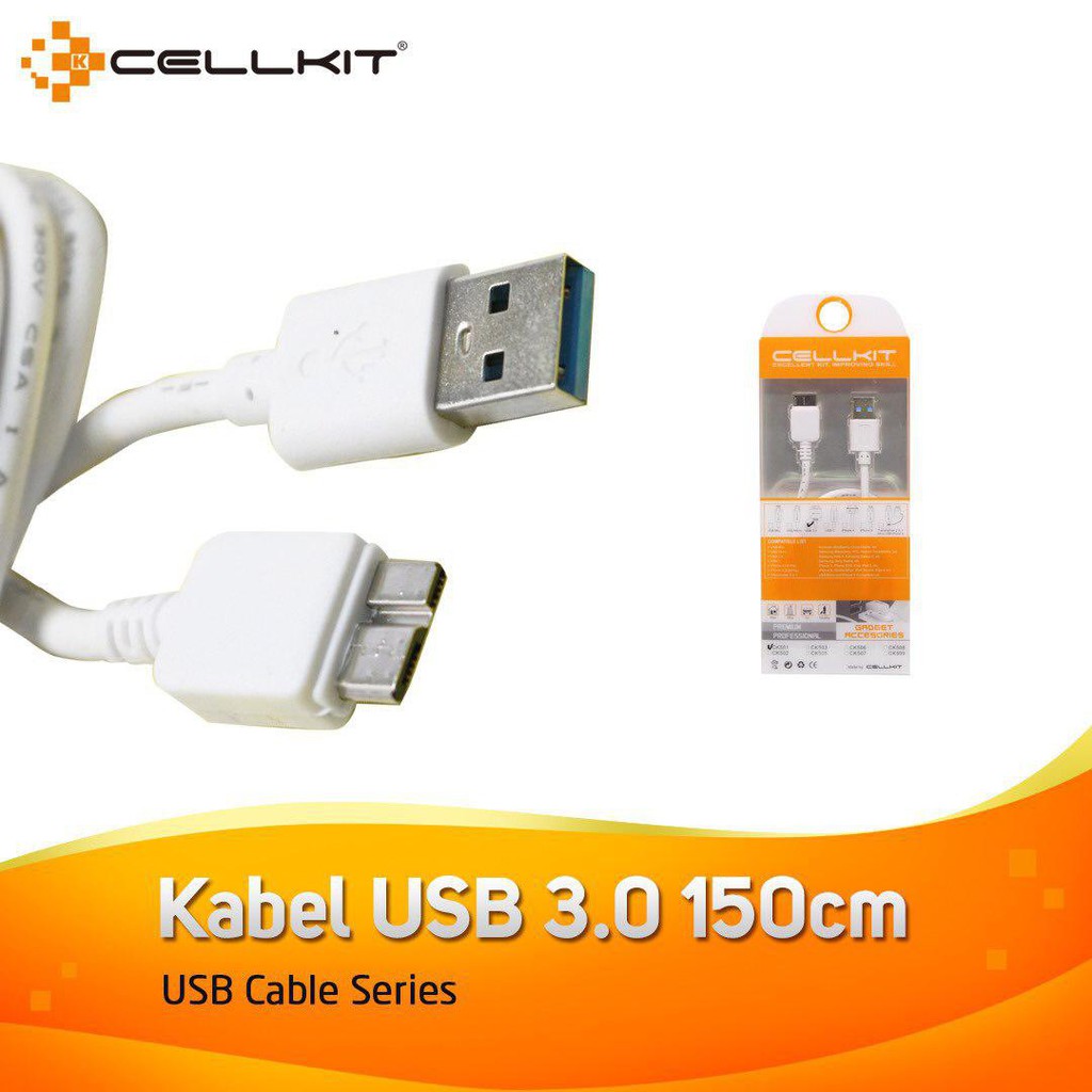 Jual usb Kabel HDD hardisk eksternal panjang 150cm | Shopee Indonesia