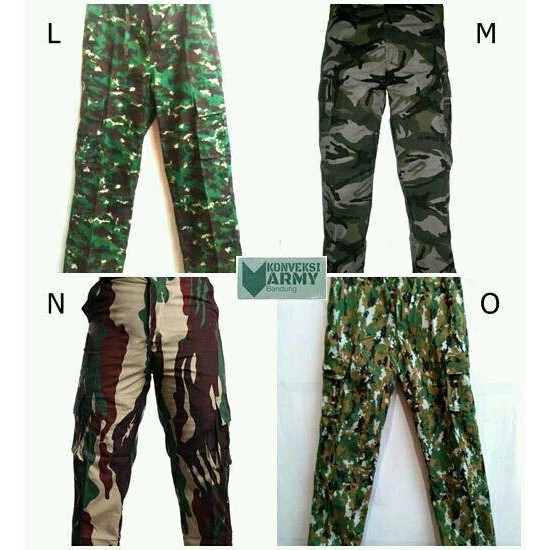 Jual Dijual Celana Panjang PDL Loreng TNI Malvinas Limited | Shopee ...