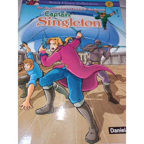 Jual buku komik berwarna - Great Classic Collection - CAPTAIN SINGLETON (preloved) | Shopee ...