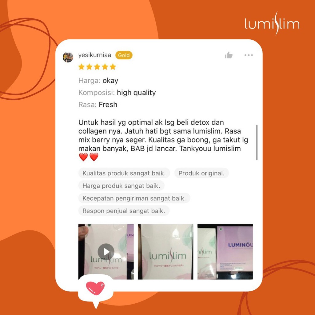 Toko Online Lumislim Official Shop | Shopee Indonesia