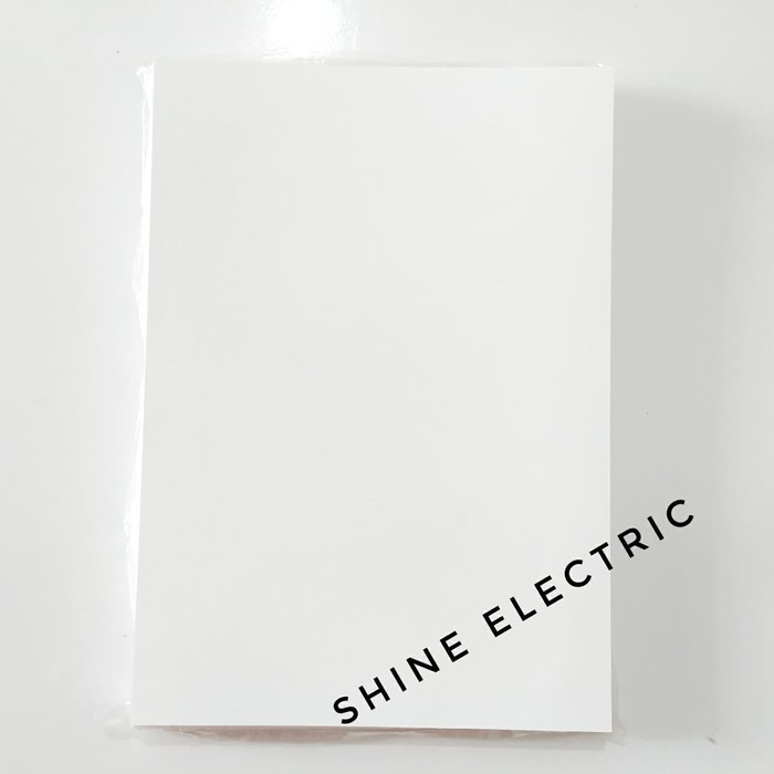 Jual Kertas karton buffalo ukuran A4 isi 100 putih Kertas jilid 230gsm ...