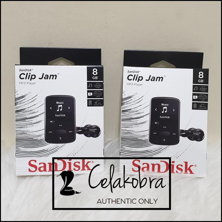 Jual Brand New Sandisk Clip Jam Mp3 Music Player - Merah | Shopee Indonesia