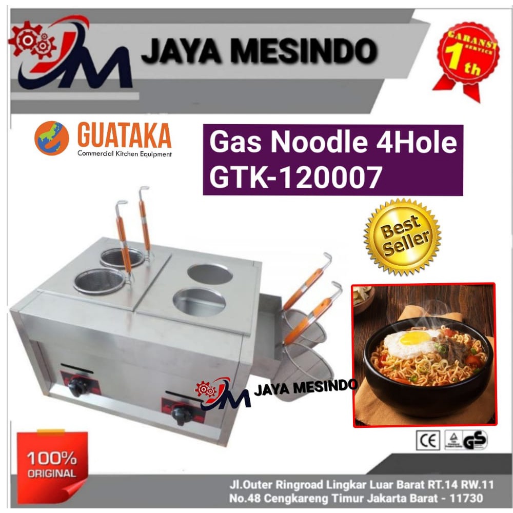 Jual Mesin Perebus Mie 4Lubang Gas Noodle GTK-120007 GUATAKA | Shopee Indonesia