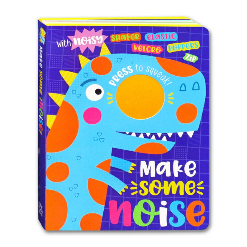 Jual Make Some Noise Board Book With Noisy Dinosaurs | Shopee Indonesia