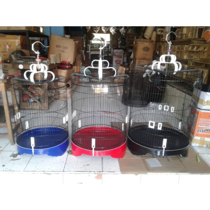 Jual SANGKAR MURAI BESI TEBOK PVC DIAMETER 55, 50, 45 SANGKAR BESI ...