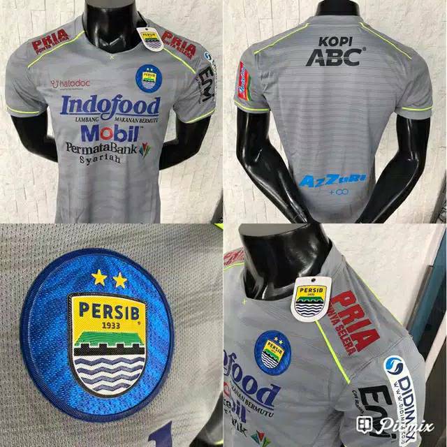 Jual JERSEY BAJU BOLA PERSIB AWAY ABU OFFICIAL 2020-2021 LIGA 1 SHOPEE ...