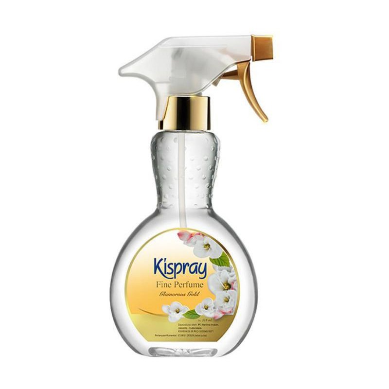 Jual KISPRAY Botol Spray Gold 318 ml | Shopee Indonesia