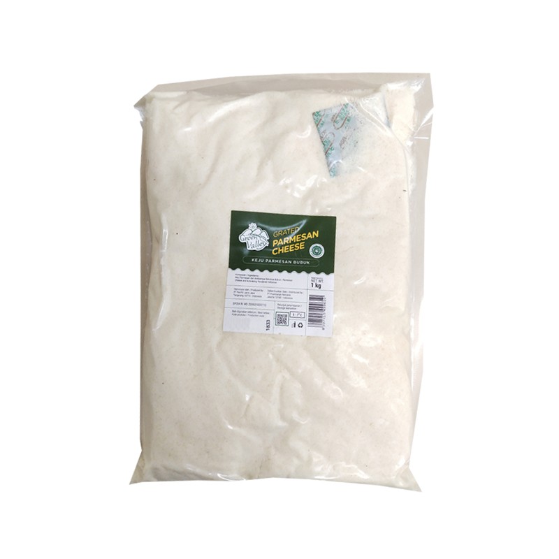 Jual GREEN VALLEY Grated Parmesan Cheese 1 KG Keju Parmesan Parut ...