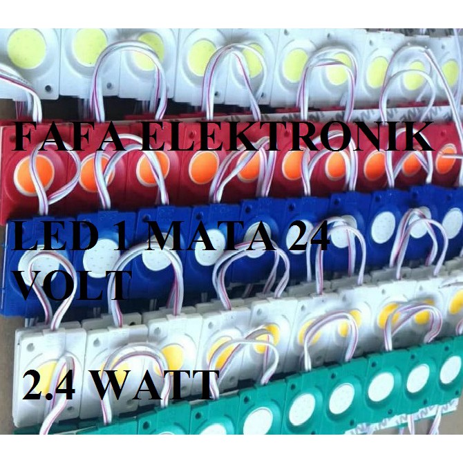 Lampu Led 24 Volt 1 mata led 1 mata 24 volt led bus led truck | Shopee ...