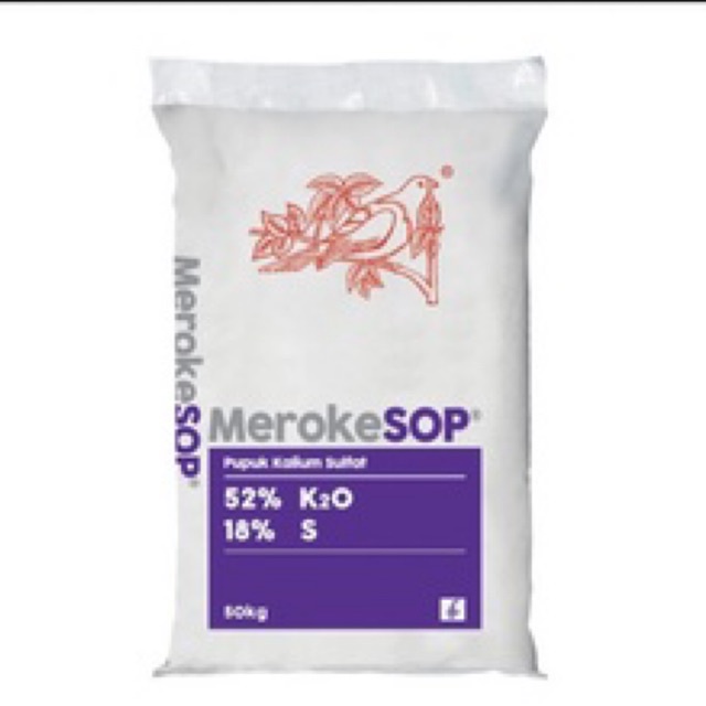 Jual PUPUK MEROKE SOP 25 KG Karung besar kemasan Original | Shopee ...