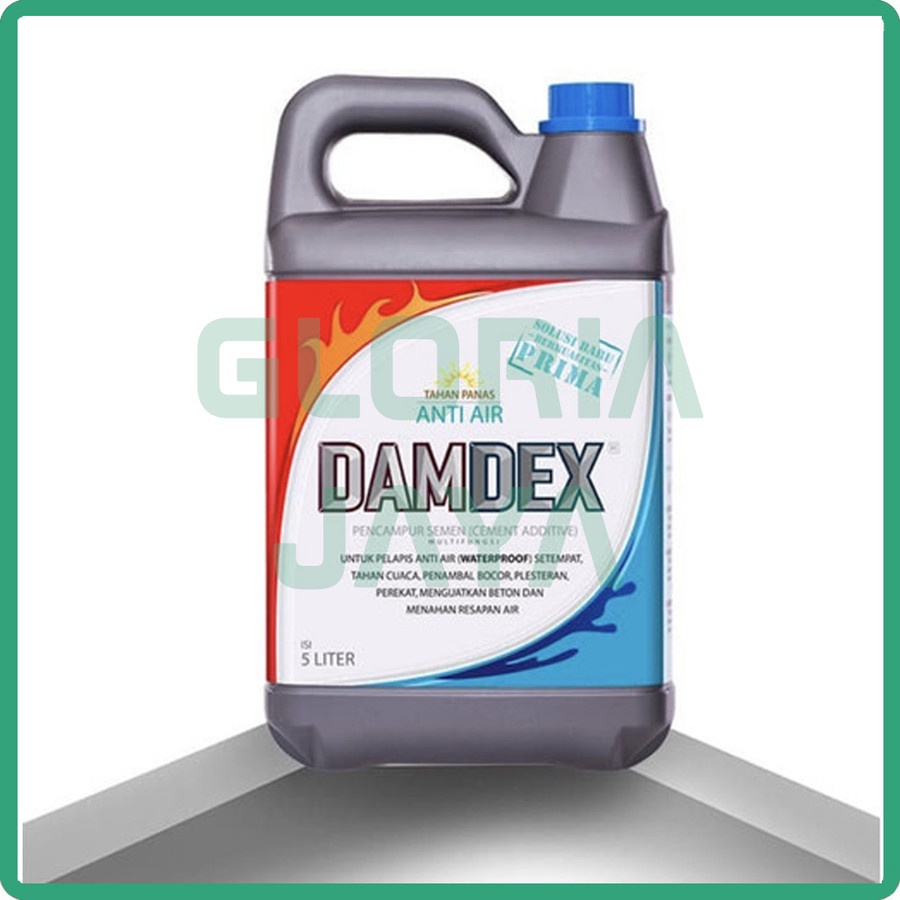 Jual damdex obat campuran semen beton waterproofing galon 5 liter ...