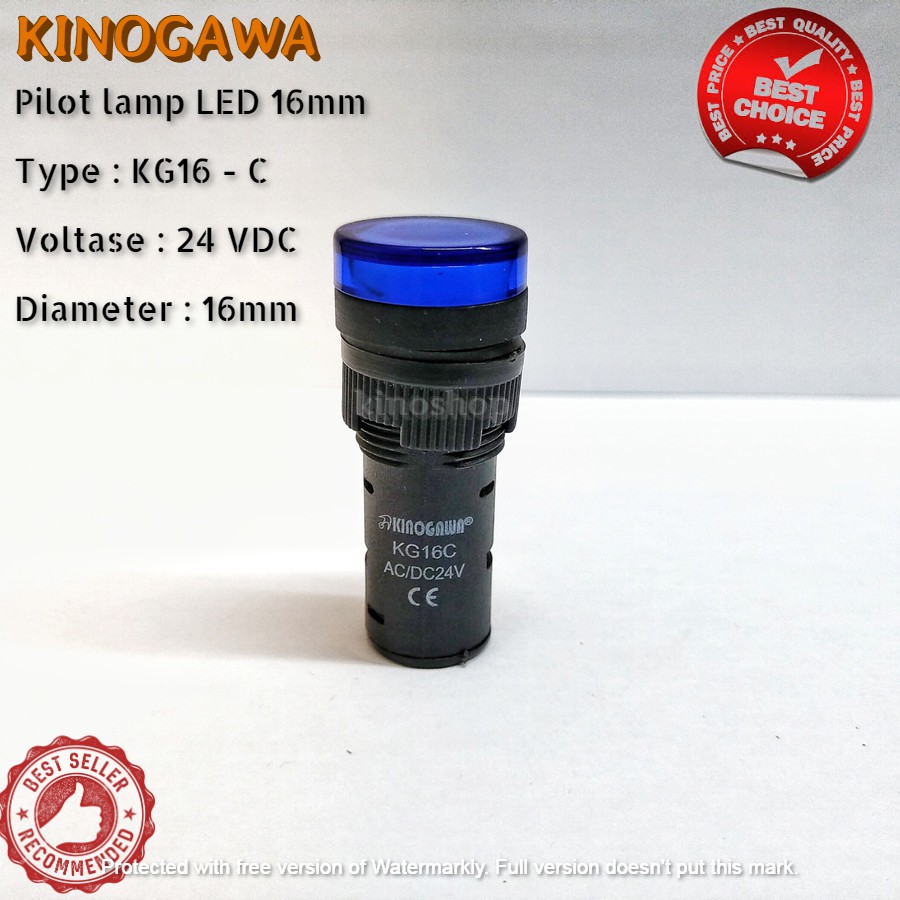 Jual Pilot lamp 16mm 24v Biru - Lampu Indikator 16mm | Shopee Indonesia
