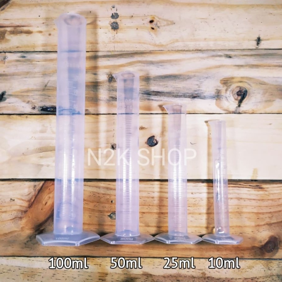 Jual Tabung Ukur Plastik Tabung Lab Gelas Takar 25ml Indonesia|Shopee ...