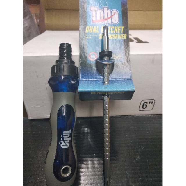 Jual OBENG BOLAK BALIK RATCHET TOHO - DUAL RATCHET SCREWDRIVER TOHO ...