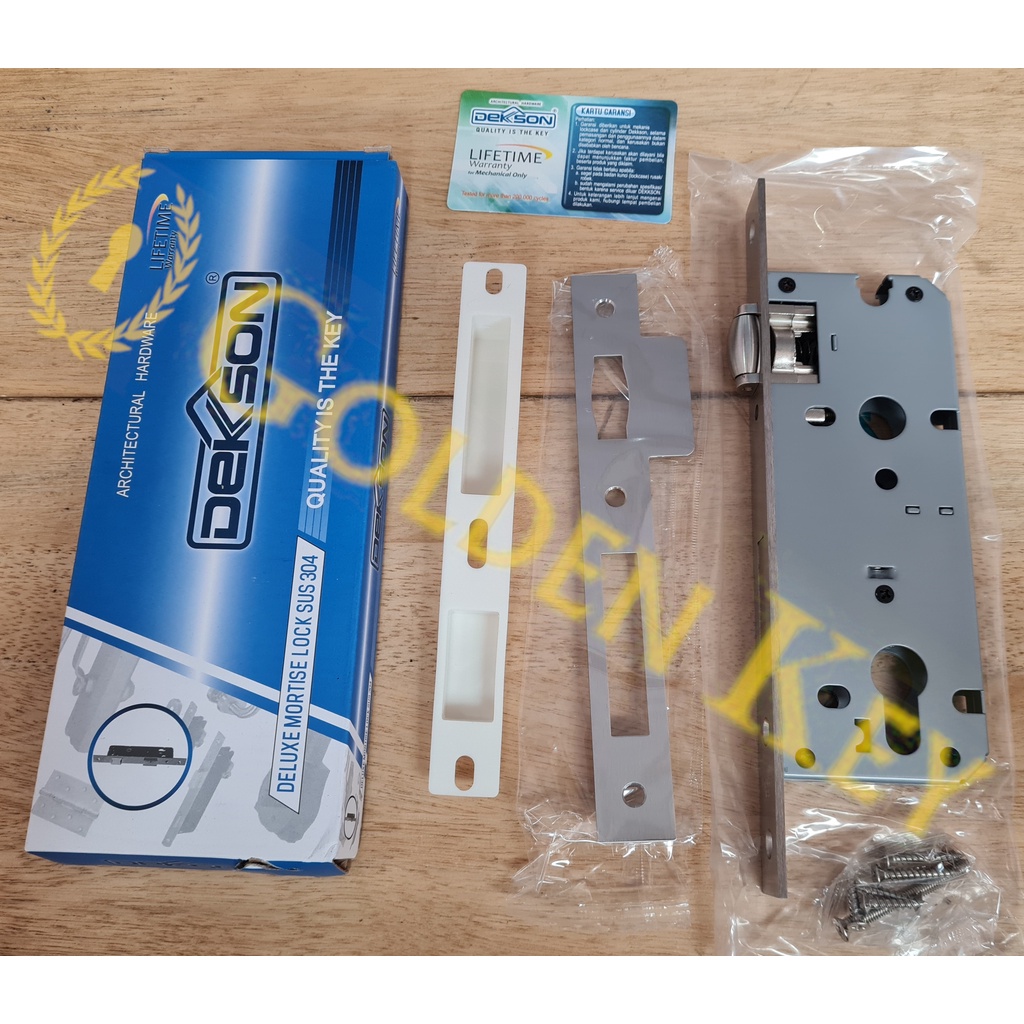 Jual Mortise Lock Lockcase Dekkson Dekson MTS RL DL 8485 SSS Body Bodi ...