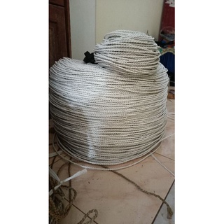 Jual tali tambang rapia 5mm putih PerMETER | tali kerajinan ulir rafia ...
