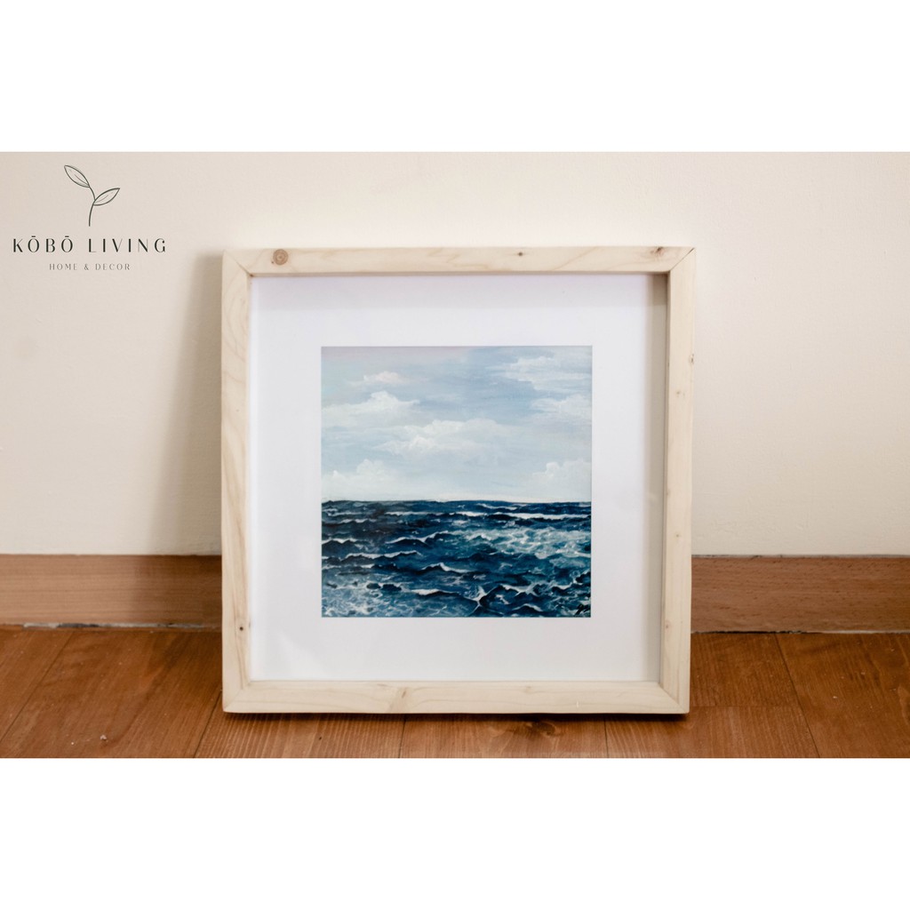 Jual Frame/Bingkai Kayu Pinus Persegi Kotak | Shopee Indonesia