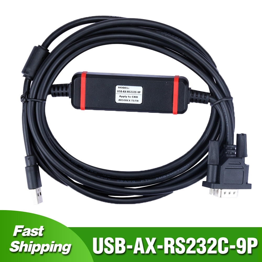 Jual USB-AX-RS232C-9P for CKD Servo Drive ABSOdex Download Data Cable ...