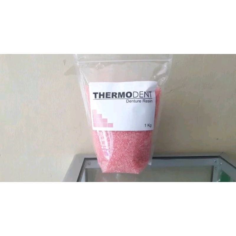 Jual dental thermodent lab denture valplast resin bahan cetak gigi ...