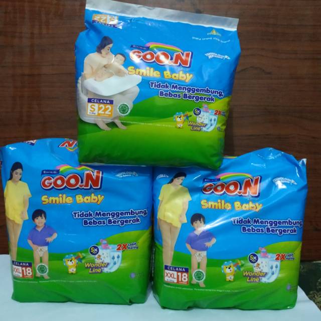 Jual Goon smile baby S22/XXL18 wonder line | Shopee Indonesia