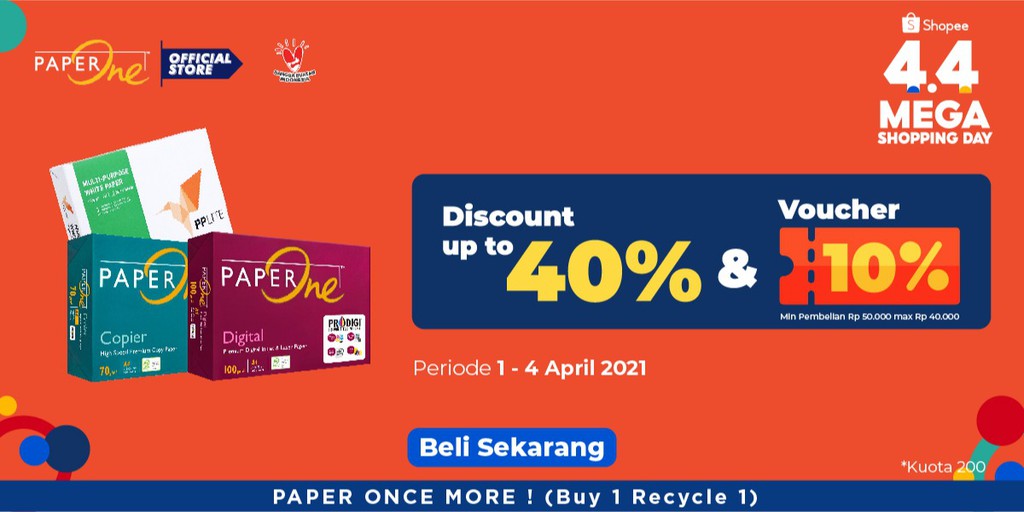 Toko Online PaperOne™ Official Shop | Shopee Indonesia