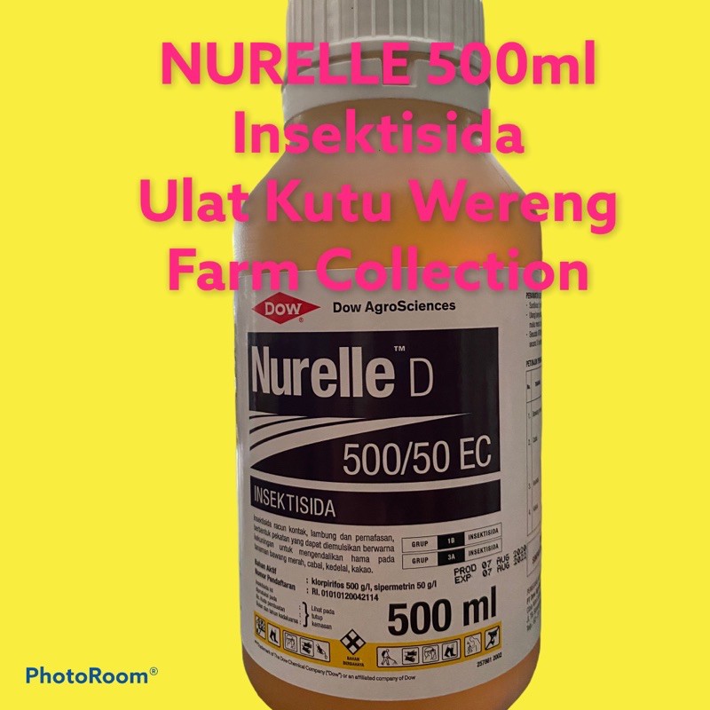 Jual NURELLE 500ml Insektisida Ulat Kutu Wereng Thrips | Shopee Indonesia