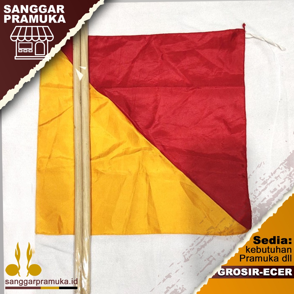 Jual bendera semaphore/semafor dan stik | Shopee Indonesia