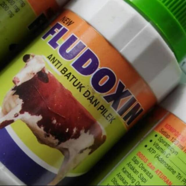 Jual Fludoxin obat batuk pilek untuk domba,kambing,sapi | Shopee Indonesia