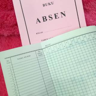 Jual Buku Absen Murid Sekolah isi 12 pcs | Shopee Indonesia