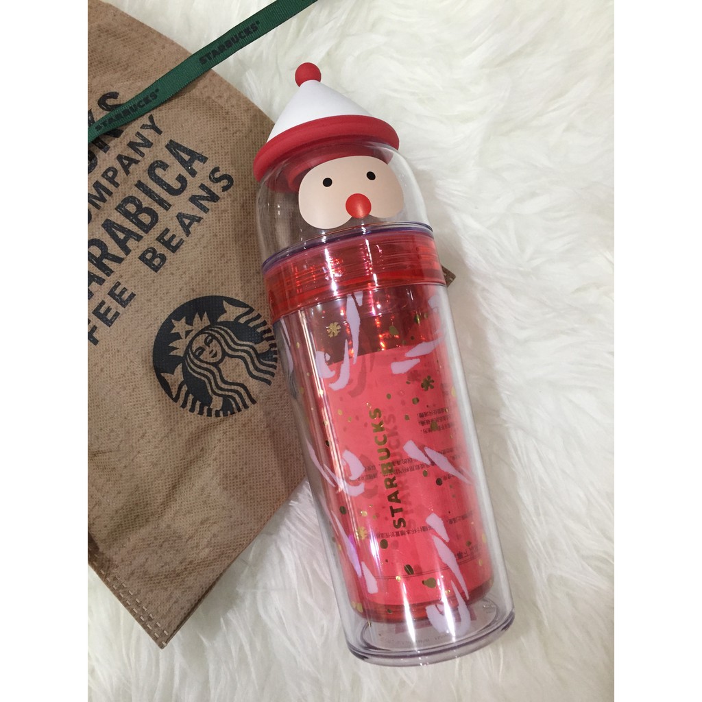 Jual Starbucks Santa Water Bottle Christmas Tumbler | Shopee Indonesia