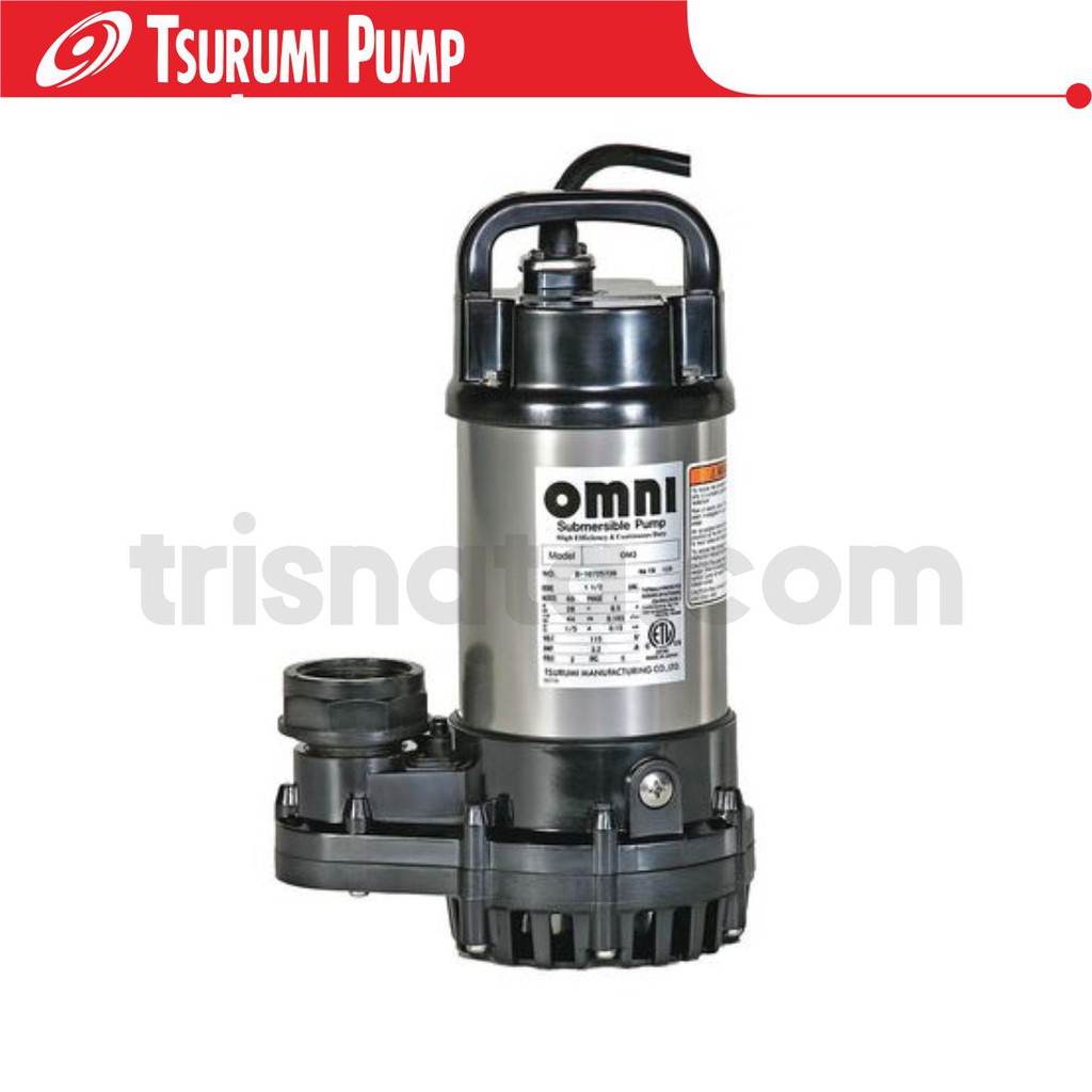 Jual TSURUMI OM3 150 Watt Pompa Celup Kolam Submersible Landscape Pump Japan | Shopee Indonesia