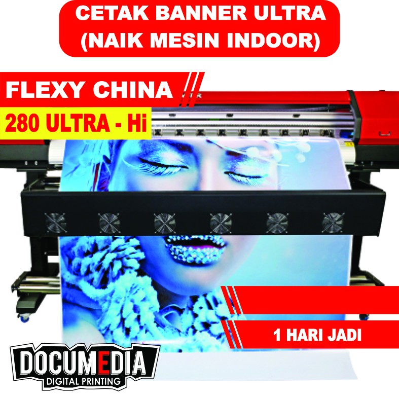 Cetak Spanduk / Banner Ultra Hi - Res (naik mesin indoor) | Shopee ...