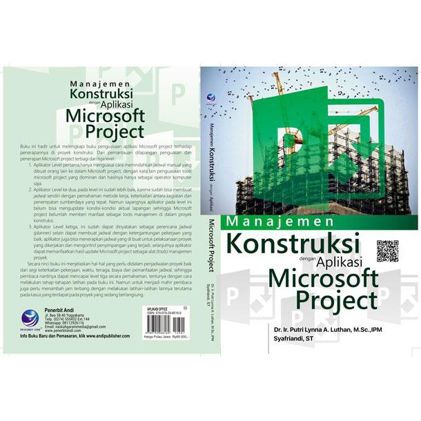 Jual Manajemen Konstruksi dengan Aplikasi Microsoft Project ...