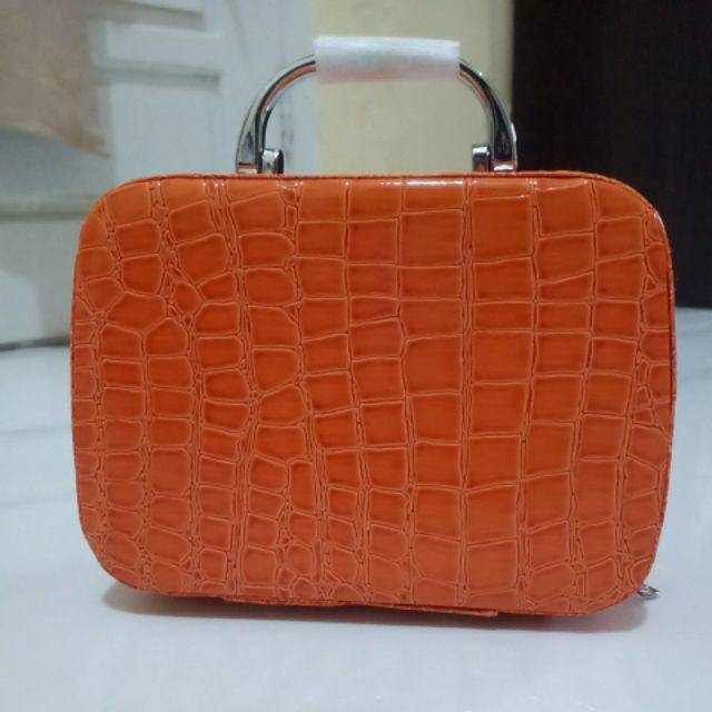 Jual Tas make up / mini koper / Beauty case import batam | Shopee Indonesia