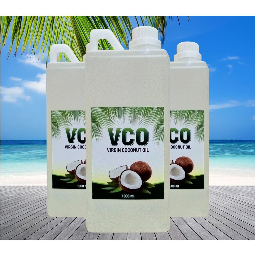 Jual Virgin Coconut Oil Minyak Kelapa Murni VCO Vico Oil 1000ml ...