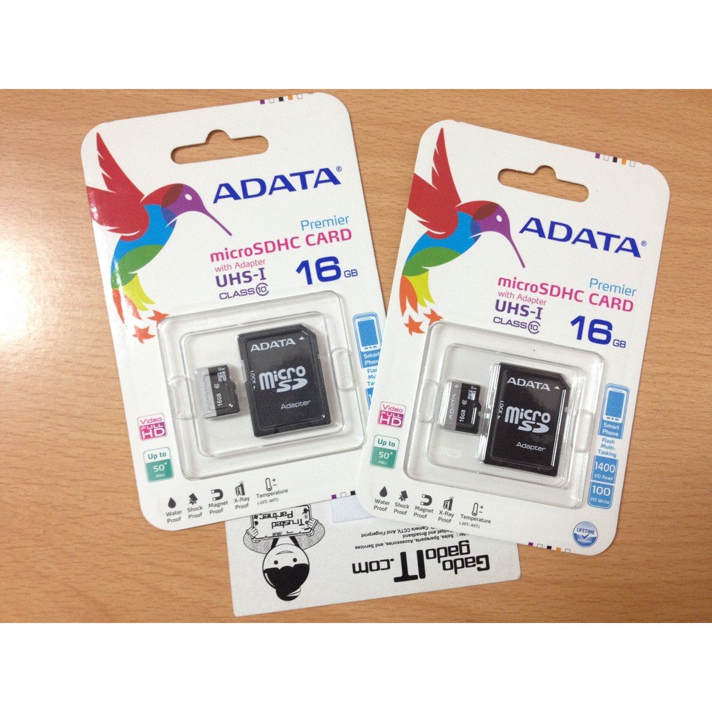 Jual Memory Card/MicroSD ADATA Class10/ADATA MicroSD CL10 16GB Speed ...