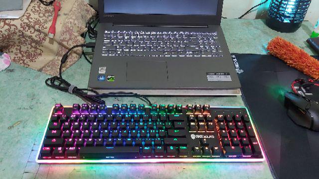 Rexus MX10 Mechanical Keyboard RGB - Gaming MX-10 Blue Red Brown Switch ...
