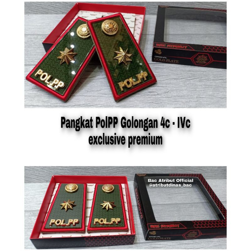 Jual Pangkat PolPP Golongan 4c Premium | Shopee Indonesia