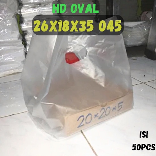 Jual Kantong plastik HD Oval mika bento kotak nasi | Shopee Indonesia