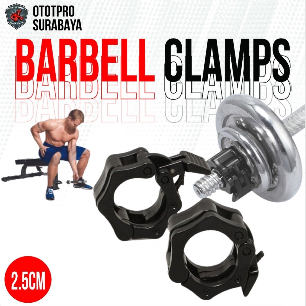 Jual Bodymaster Barbell Dumbell 2,5cm Collar|Clamp|Pengunci |Fitness ...