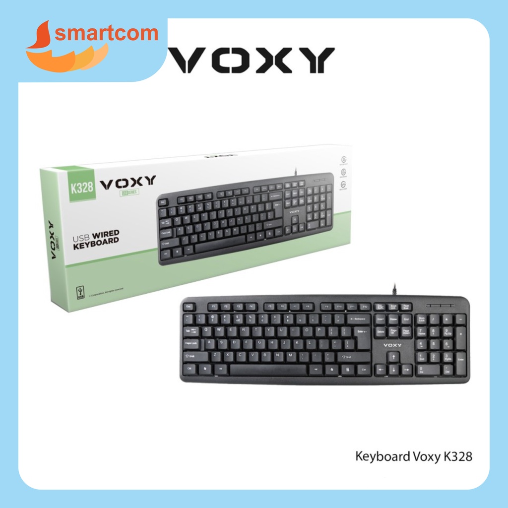 Jual Keyboard Voxy K328 / Keyboard USB Murah Indonesia|Shopee Indonesia